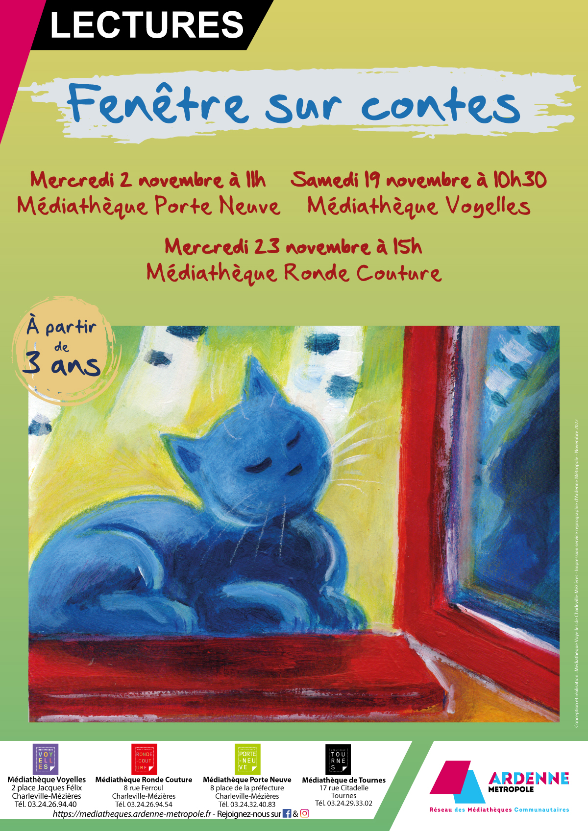 Fenêtre sur contes (Novembre 2022)