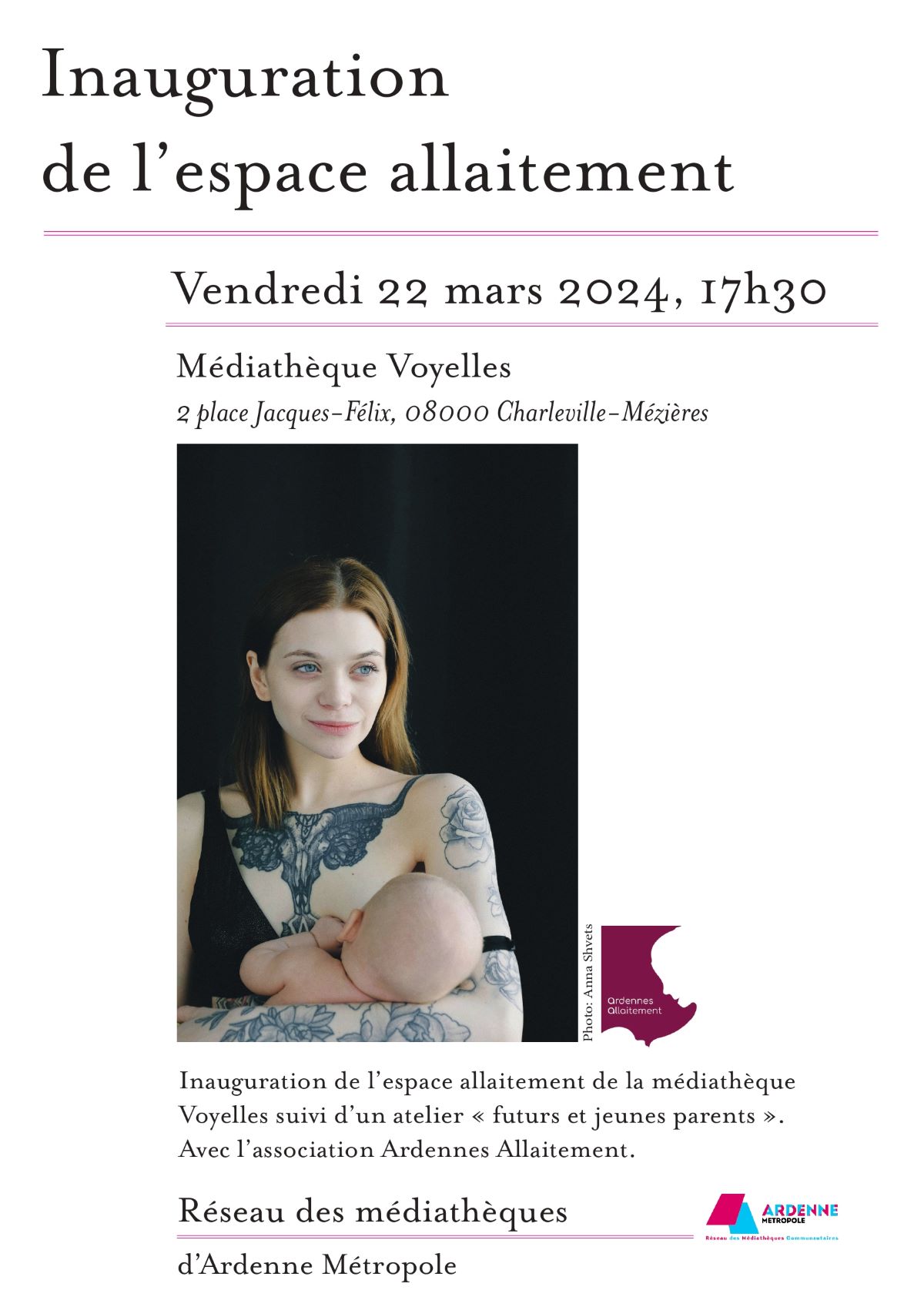 Inauguration de l’espace allaitement